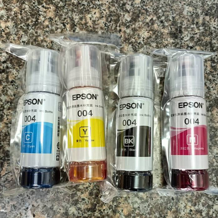 EPSON 003 ( 004/4色1組850元保證正原廠)L5196/L5590L/L3256/L3110/L3150 | 蝦皮購物