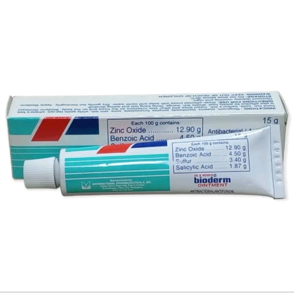 Sulfur soap & bioderm ointment | 蝦皮購物