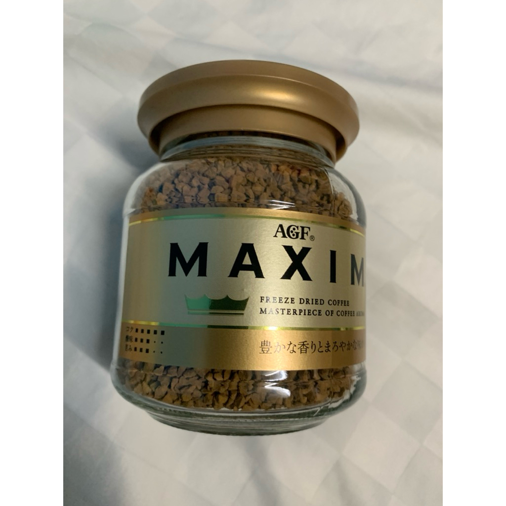 日本 AGF MAXIM咖啡 華麗香醇 箴言金咖啡 罐裝咖啡 80g | 蝦皮購物