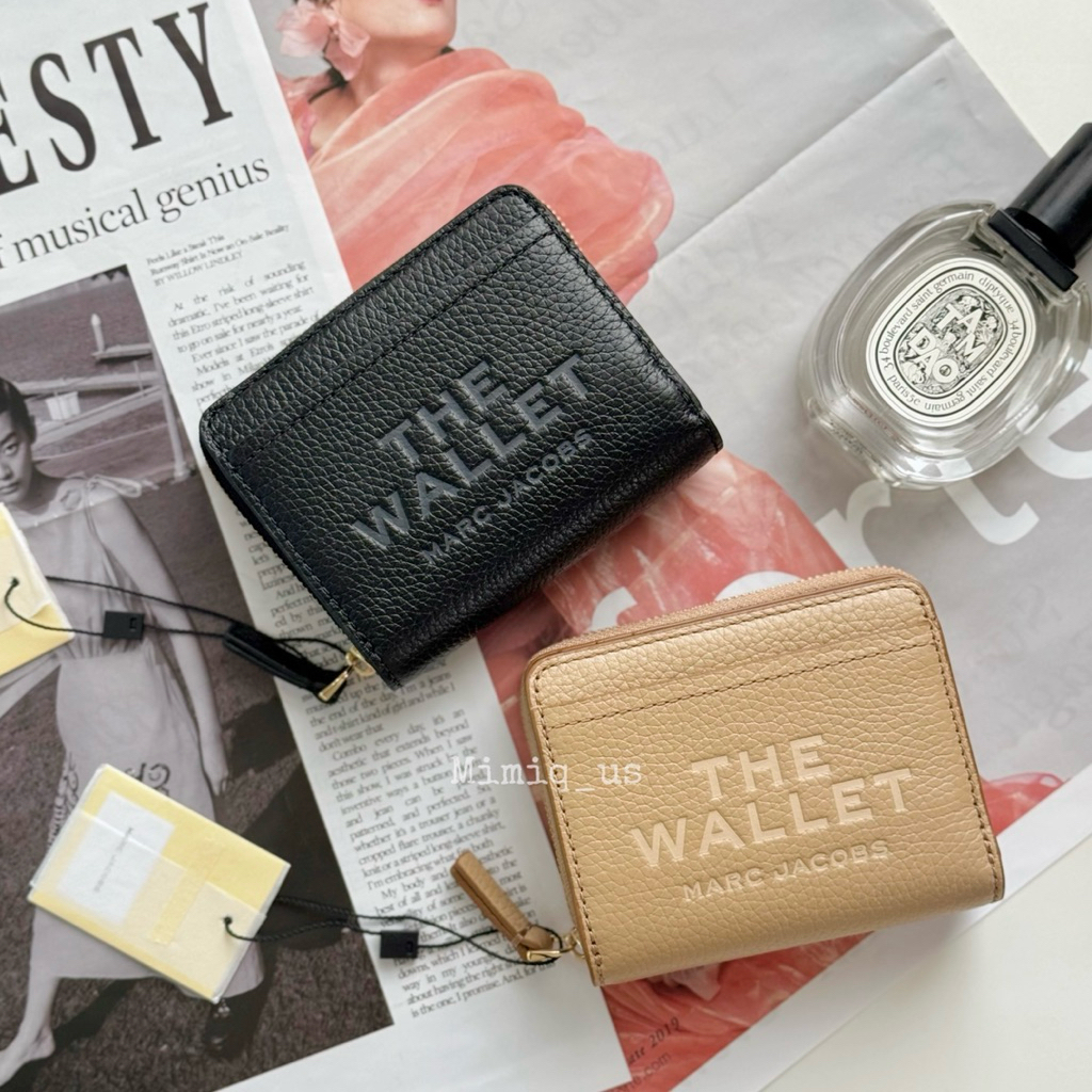 現貨在台 MJ 專櫃款 THE WALLET 短夾 卡夾包 秘覓客 開發票 美國代購 marcjacobs | 蝦皮購物