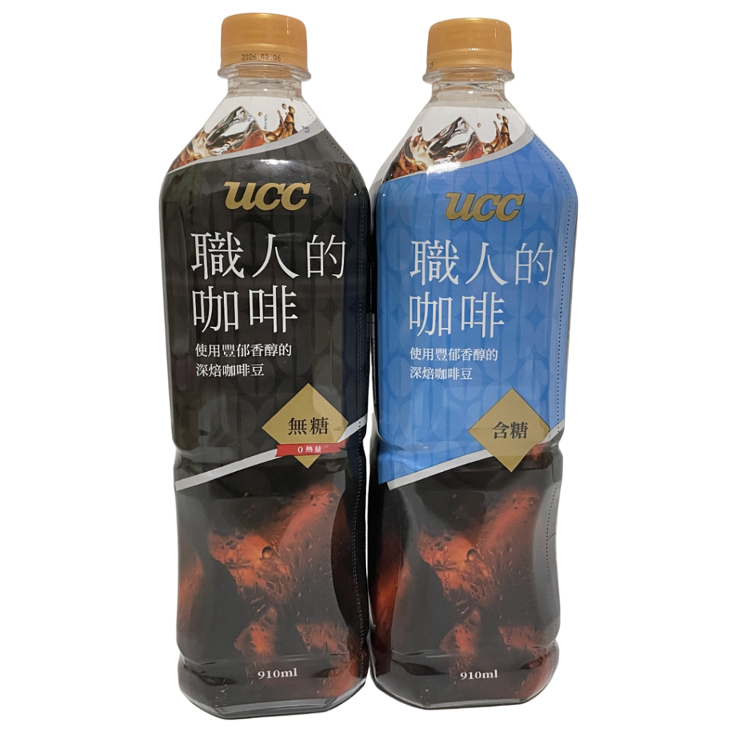 UCC 職人冰咖啡 職人的咖啡 無糖/加糖 910ml | 蝦皮購物