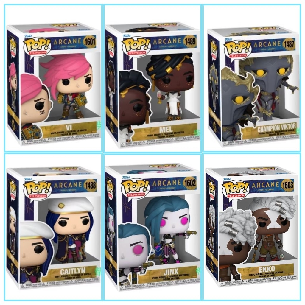 柴寶趣 FUNKO POP 1602 1603 吉茵珂絲 1601 1487 1488 奧術 Jinx 正版 美版 | 蝦皮購物