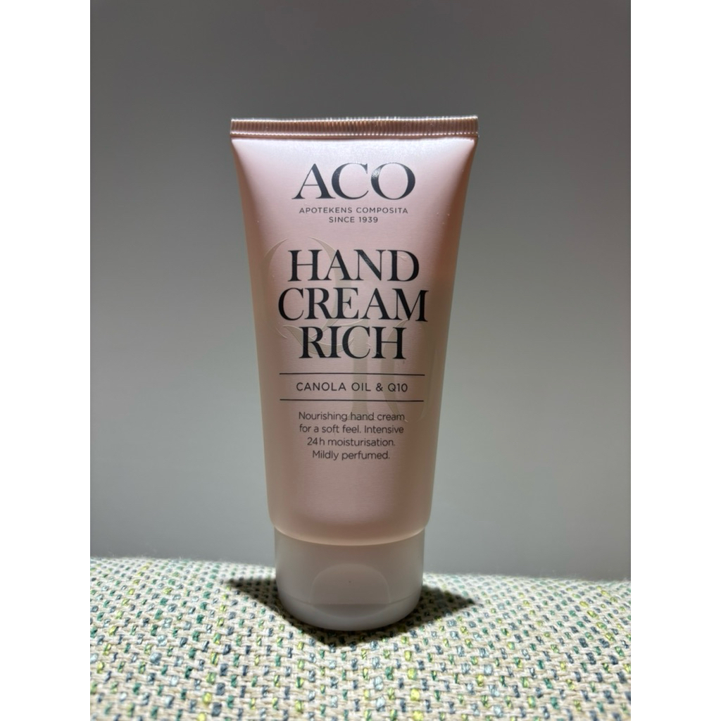瑞典ACO Canola Oil and Q10 Hand Cream 芥花油與輔酶 Q10 護手霜 75ml | 蝦皮購物
