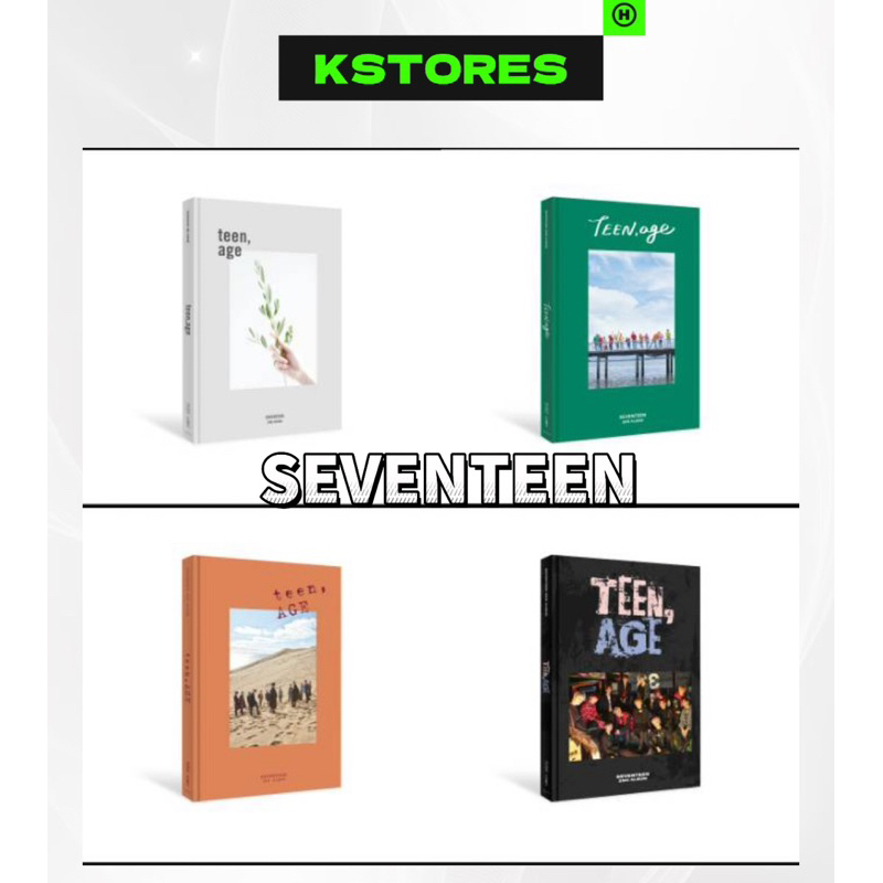 SEVENTEEN-[TEEN, AGE] 2nd Album 小17 正規2輯 全新未拆 專輯 svt專輯 官方正品 | 蝦皮購物