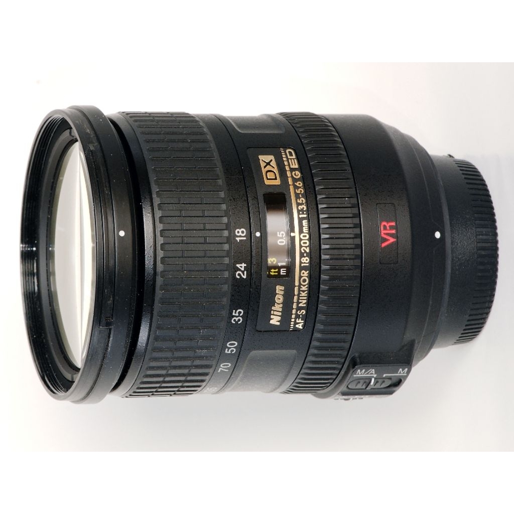 Nikon 18-200mm f/3.5-5.6G IF-ED AF-S DX VR（第一代） 超廣角到望遠旅遊鏡 | 蝦皮購物
