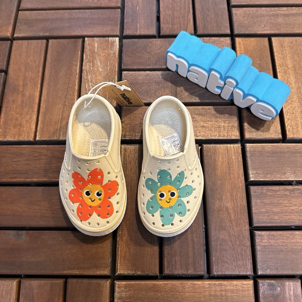 【Native Shoes】 MILES KIDS 小邁斯 朵麗朵姿 【MILES KIDS 小邁斯－花花系列】現貨+預 | 蝦皮購物