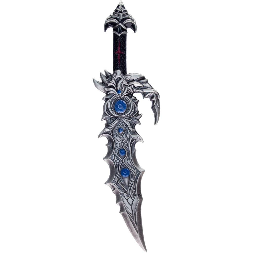 ♤皇家典藏♤ 預購(價格6800) - 2025-雙牙之刃(血與霜)-造型-1盎司銀幣(2枚組) | 蝦皮購物