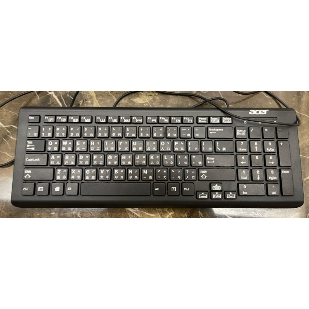 Acer keyboard SK-9626 宏碁 USB 鍵盤 | 蝦皮購物