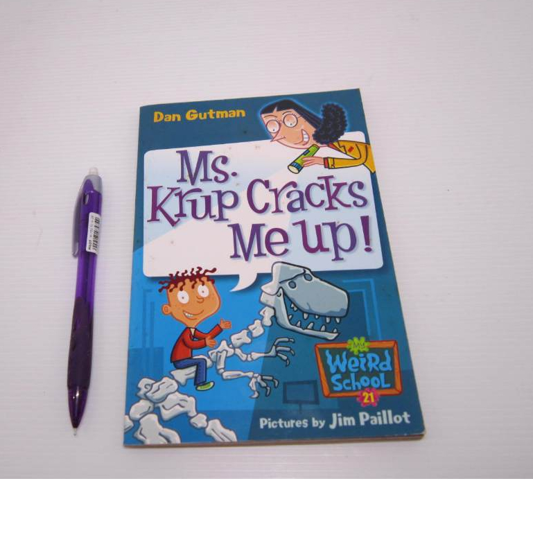 「二手書」Ms Krup Cracks me up #21 My Weird school 英文讀本 Gutman | 蝦皮購物