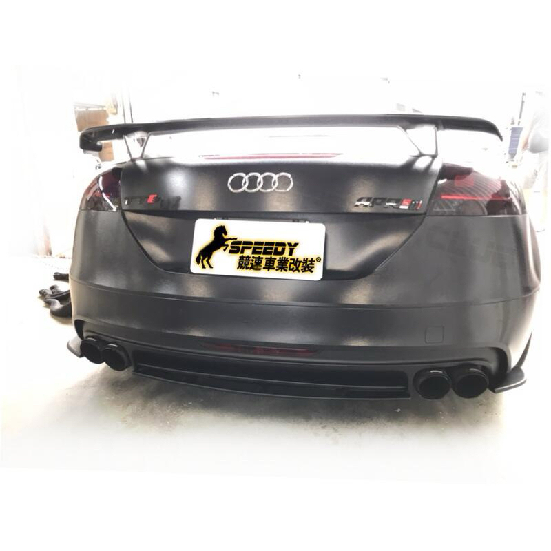 奧迪 Audi TT TTRS S MK2 09~14年 客製訂作 後下巴 | 蝦皮購物