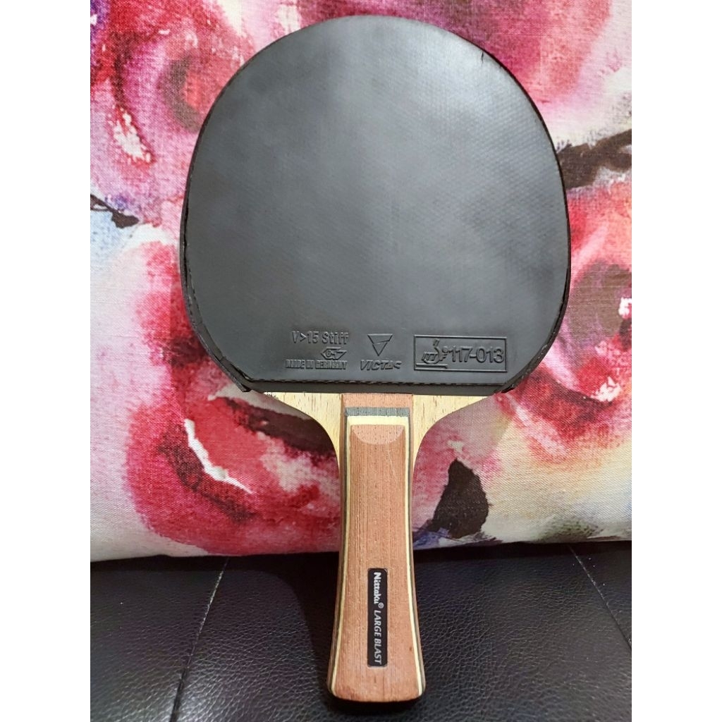 NITTAKU 魚鱗紋 碳七夾 桌球拍 送德皮（andro stiga butterfly xiom yasaka） | 蝦皮購物