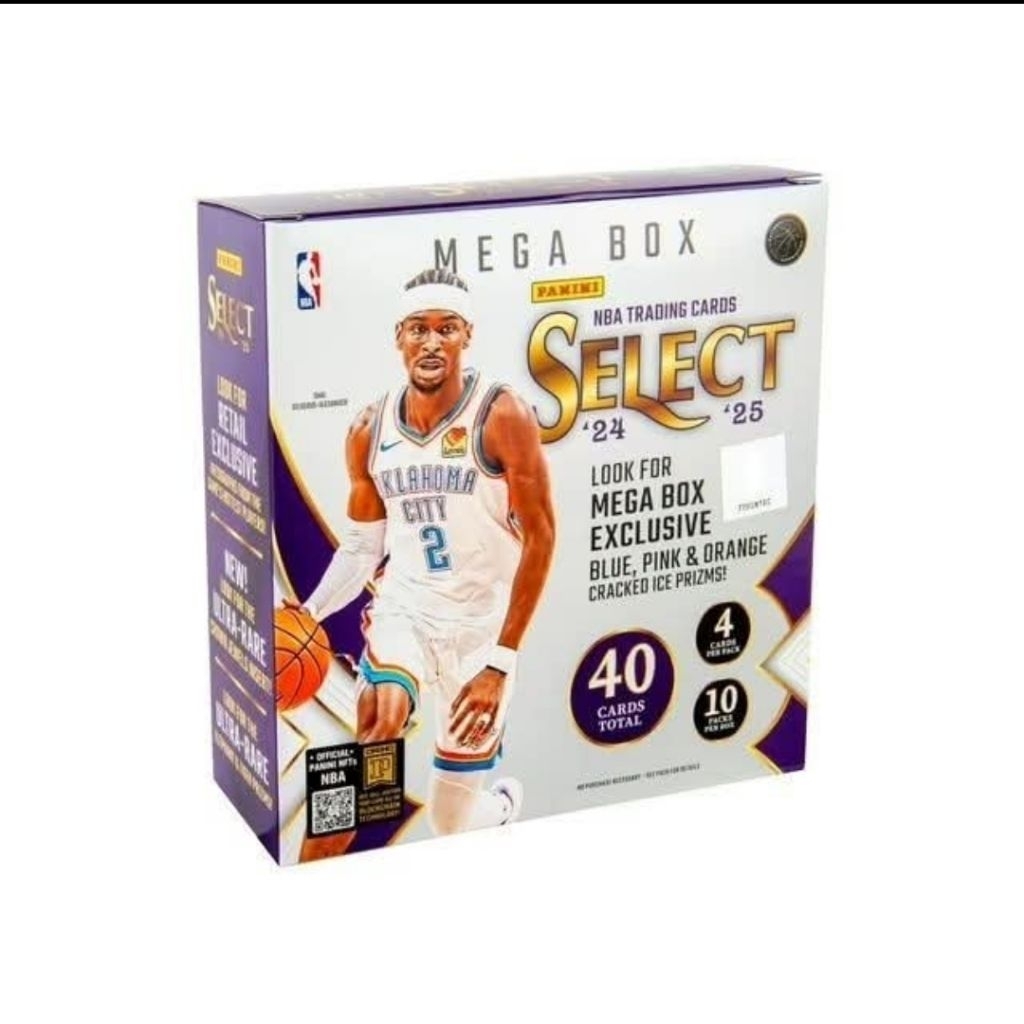 2024-25 Panini NBA Select Mega Box | 蝦皮購物
