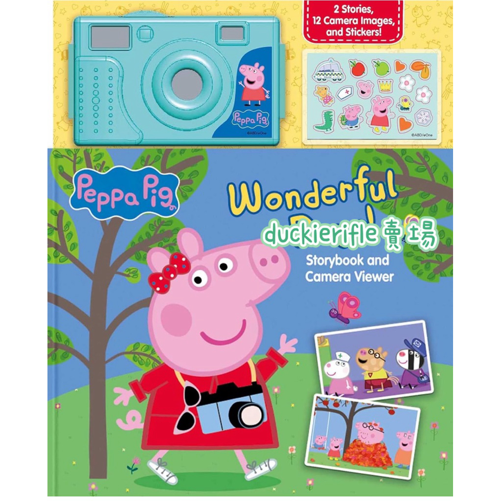 預購 佩佩豬 相機 英文書 Peppa Pig Camera 喬治 英文學習 | 蝦皮購物