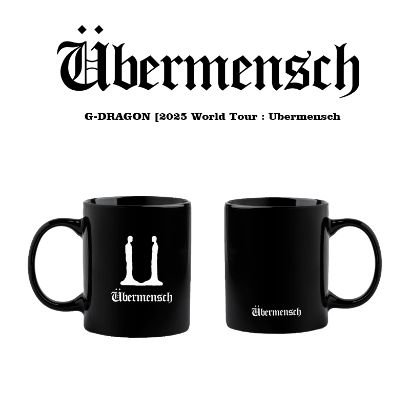 臺現免運★權志龍 GD 2025 WORLD TOUR Ü Bermensch Merch 馬克杯 | 蝦皮購物