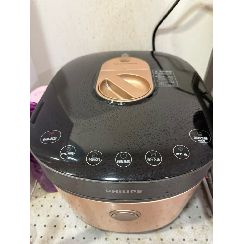 二手PHILIPS 飛利浦萬用鍋- HD2195(金小萬) 含不沾內鍋 | 蝦皮購物