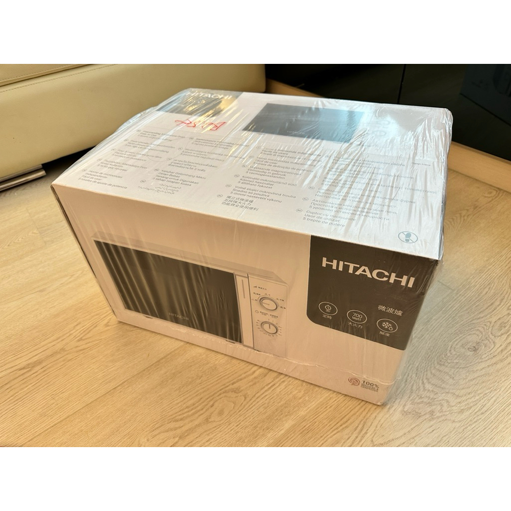 HITACHI 日立 20公升機械式微波爐(HMR-M2003)全新未拆 | 蝦皮購物