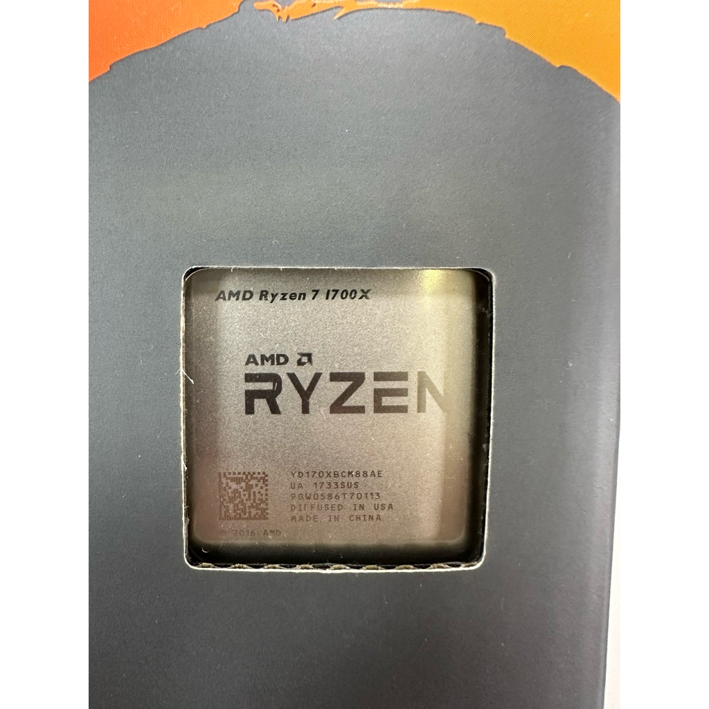 AMD Ryzen 7 1700X | 蝦皮購物