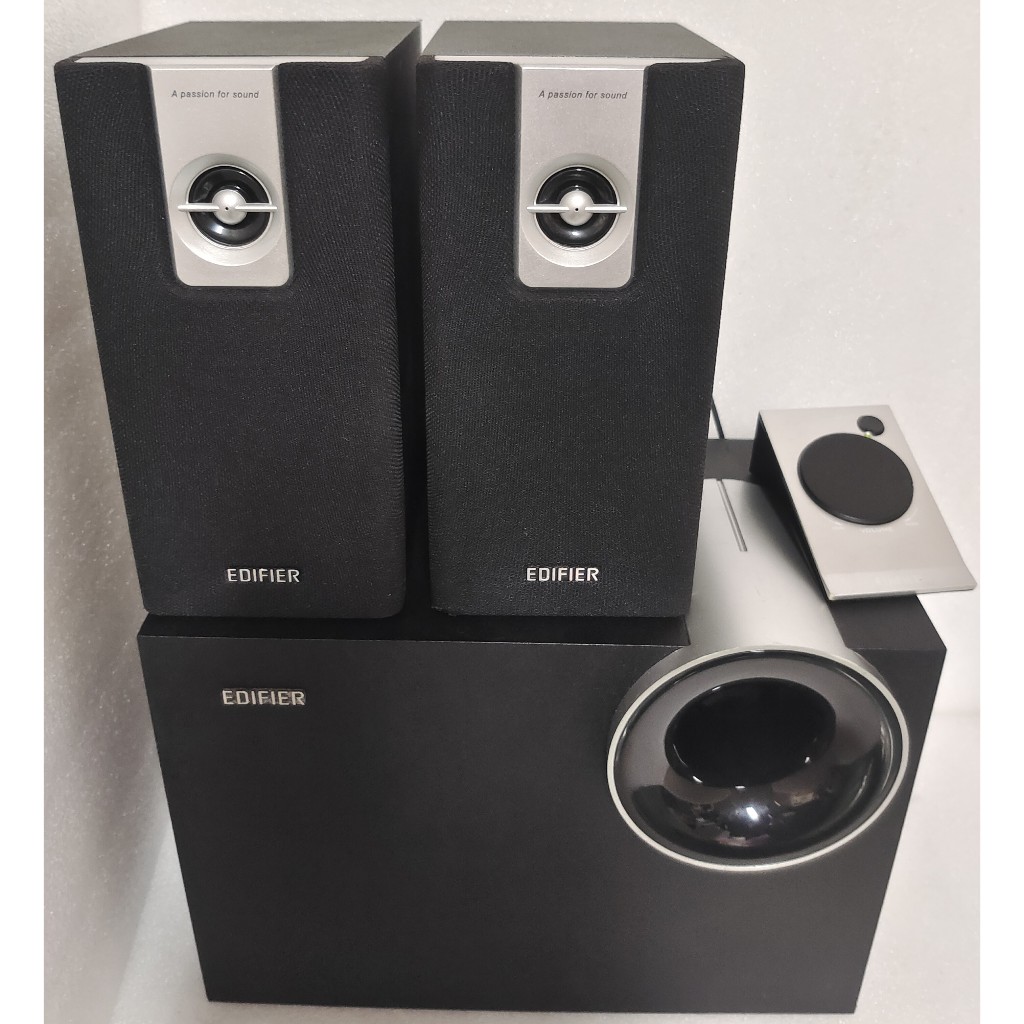 力孚 EDIFIER M1380重低音喇叭主機 + 2喇叭單元衛星喇叭 三件式木質多媒體喇叭 | 蝦皮購物