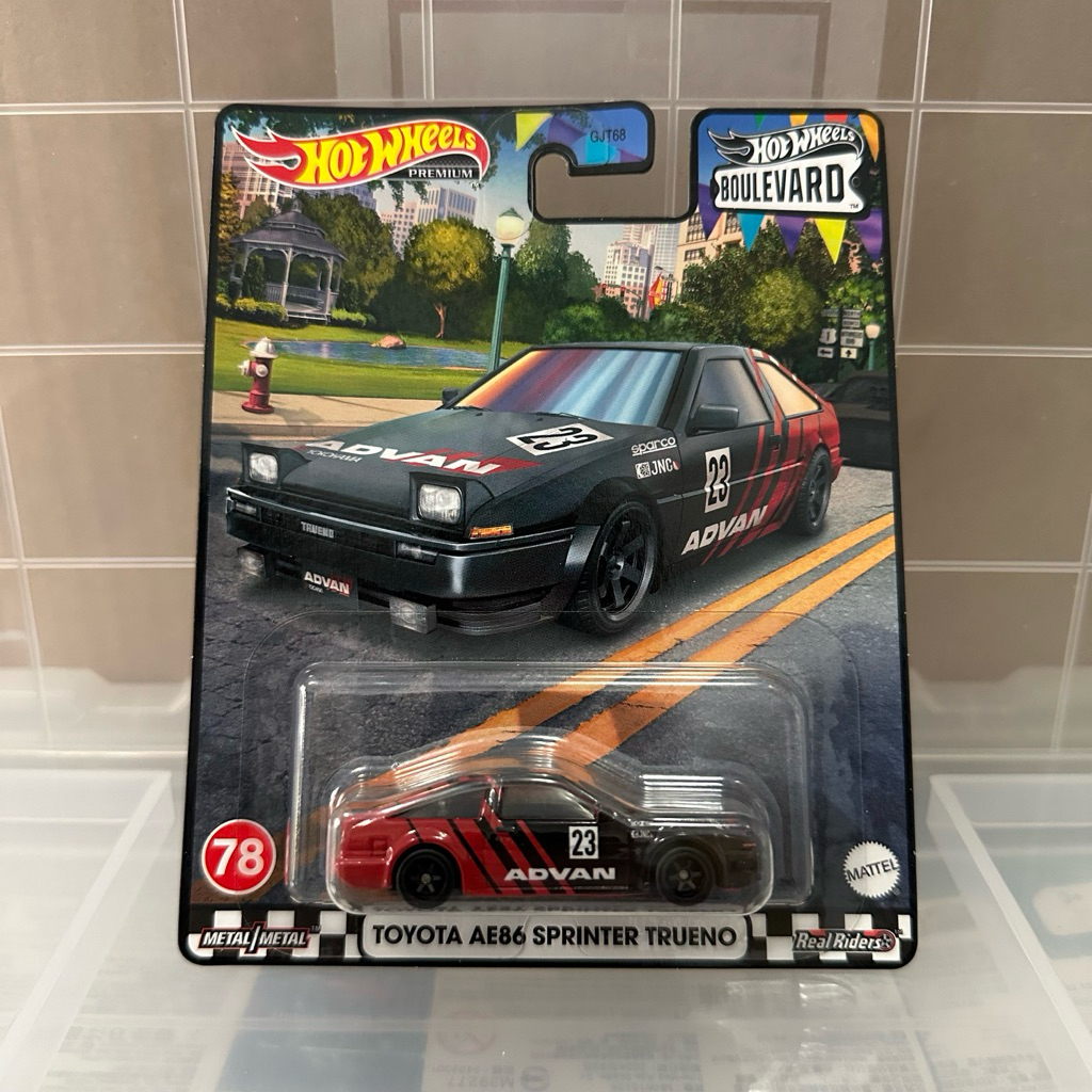 風火輪 Hot wheels TOYOTA AE86 advan 林蔭大道 boulevard | 蝦皮購物