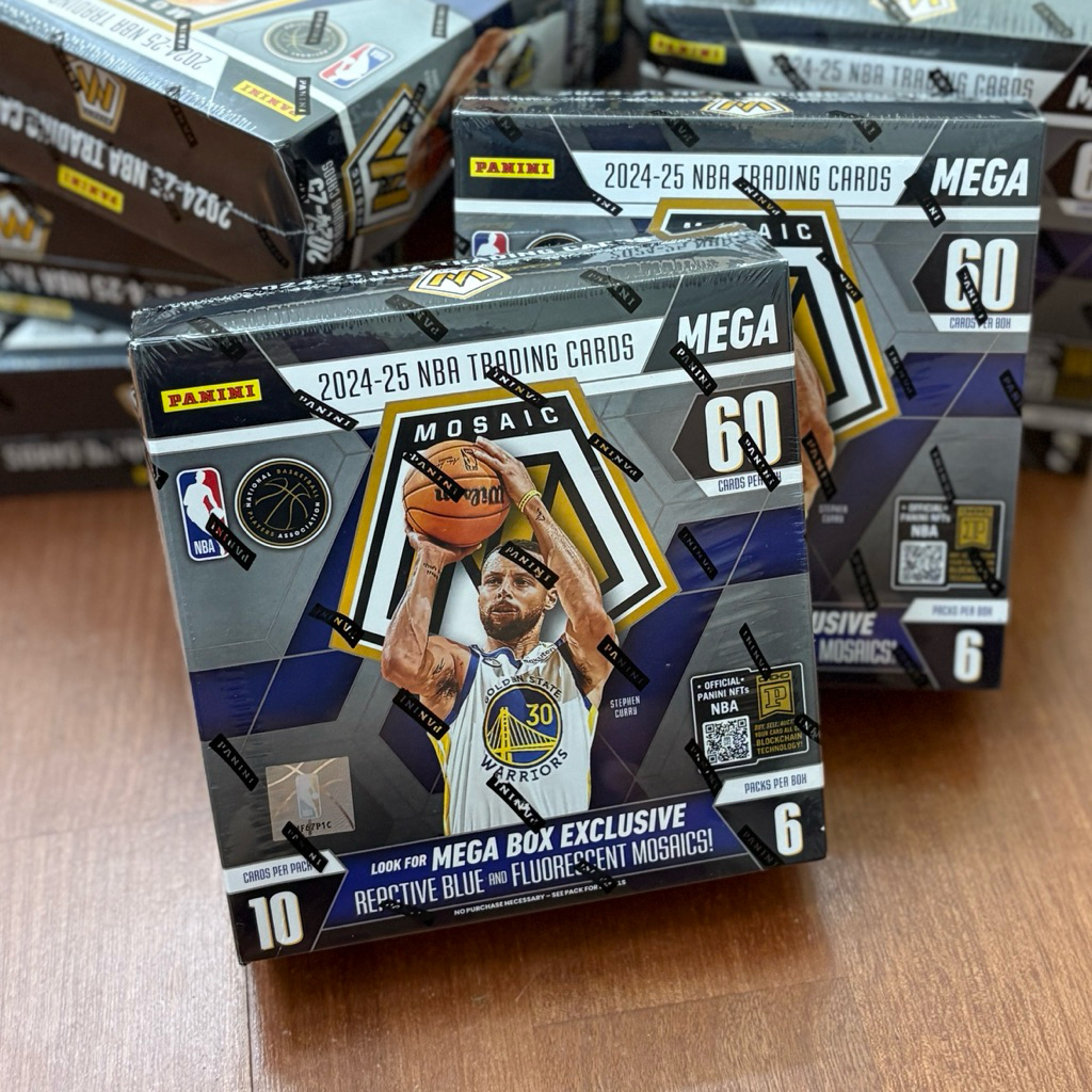 全新現貨 2024-25 Panini NBA Mosaic Mega Box 未拆封完封盒 抽Genesis等 | 蝦皮購物