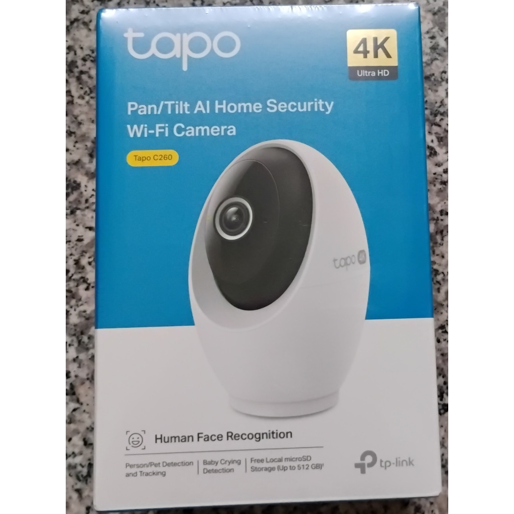 含稅價 TP-Link Tapo C260 4K 800萬 Wi-Fi監視器 AI偵測 網路攝影機 | 蝦皮購物