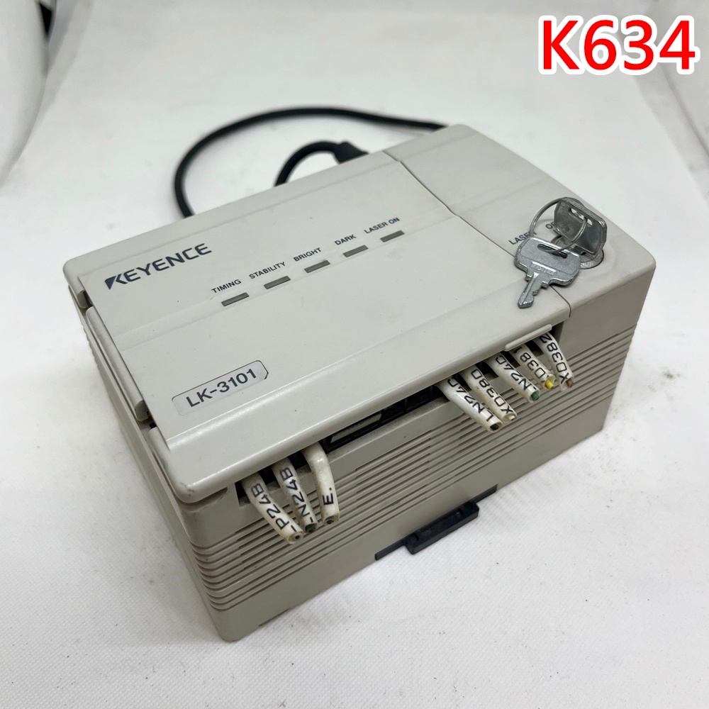 可開統編 LK-3101 LK-011 KEYENCE 基恩斯 放大器模組 感測頭 K634 | 蝦皮購物