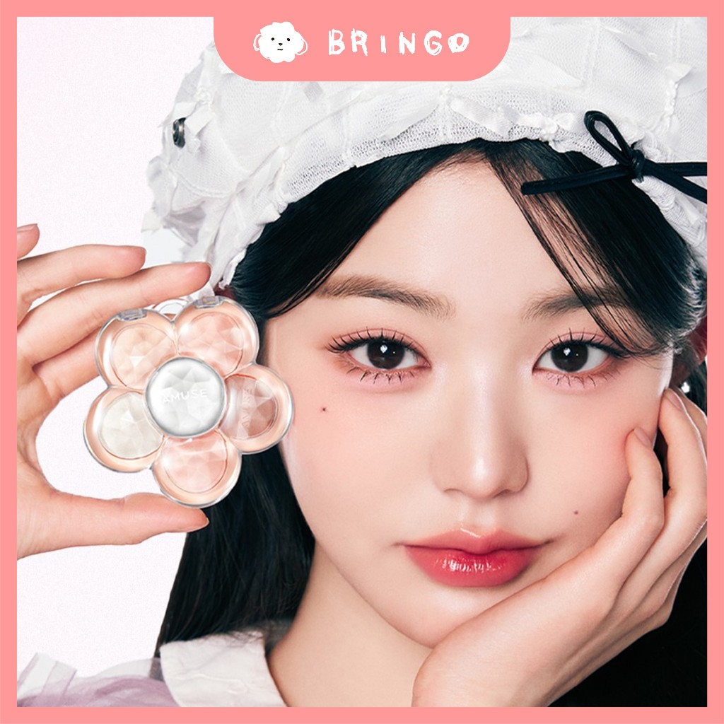 【BRINGO】AMUSE 花漾眼影盤 五色眼影盤 眼影盤 眼影 張員瑛 IVE | 蝦皮購物
