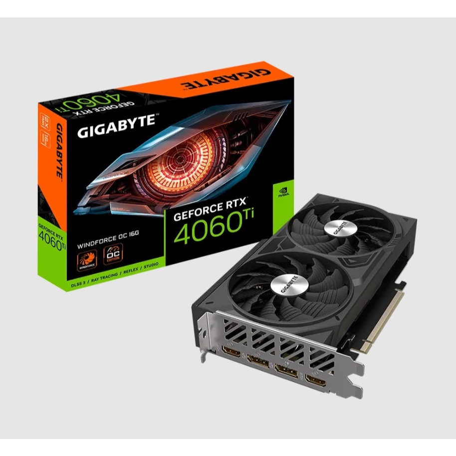 全新 4060ti 16G 未拆封註冊[ 議價不回 ]技嘉 RTX4060ti WINDFORCE OC 16G 顯示卡 | 蝦皮購物