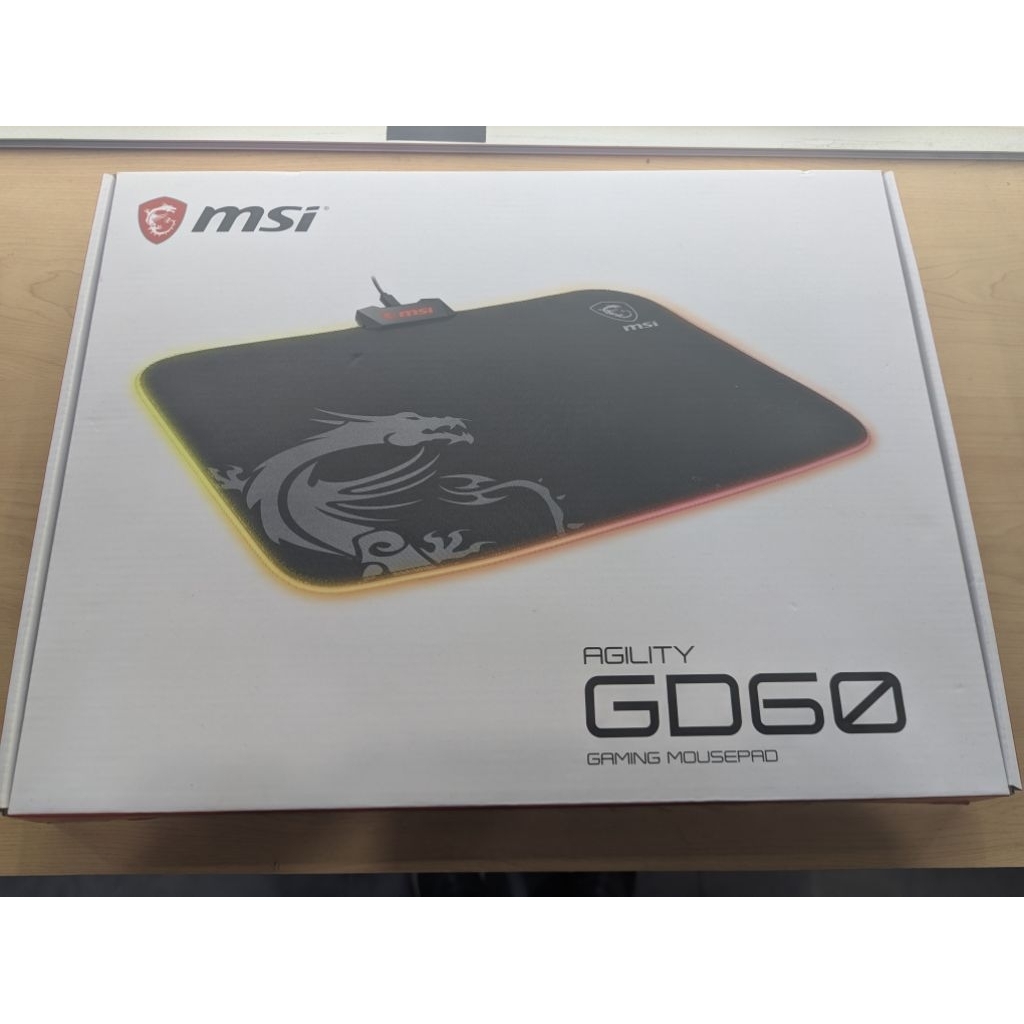 MSI微星 AGILITY GD60 RGB 滑鼠墊 | 蝦皮購物