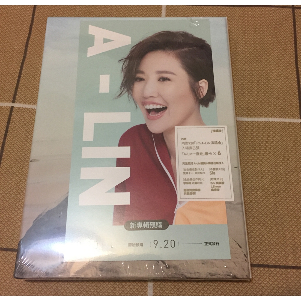【CD珍藏館】【a-lin】 alin同名專輯 預購版 (全新未拆封)絕版 | 蝦皮購物