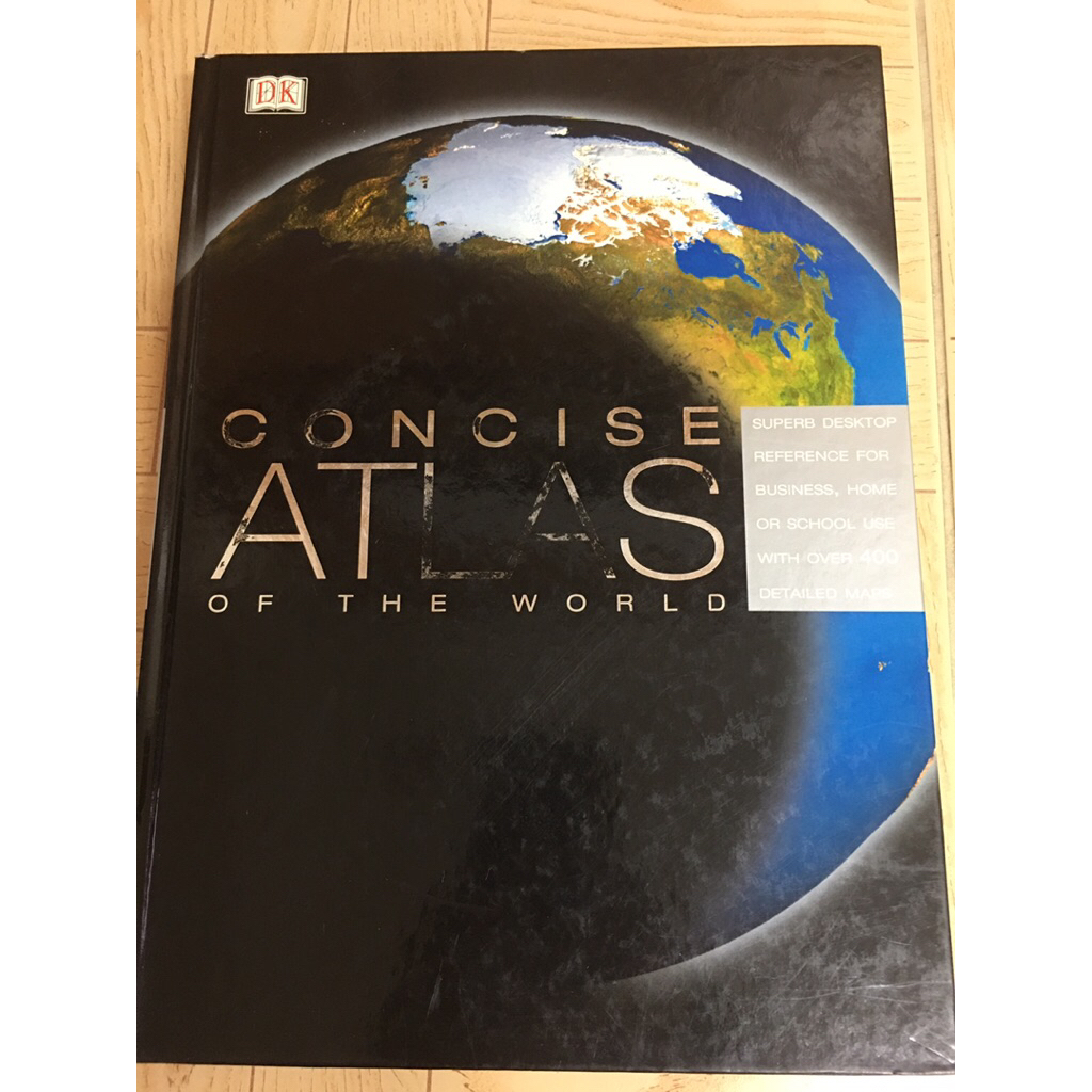 [二手書]DK concise ATLAS of the world 簡明世界地圖集 | 蝦皮購物