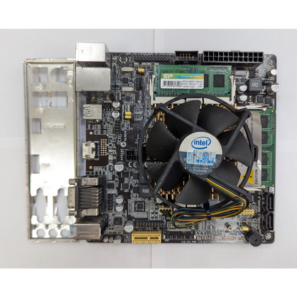 華碩 ASUS J1900I-C 主機板 + 8GB DDR3 記憶體 二手 自組NAS | 蝦皮購物