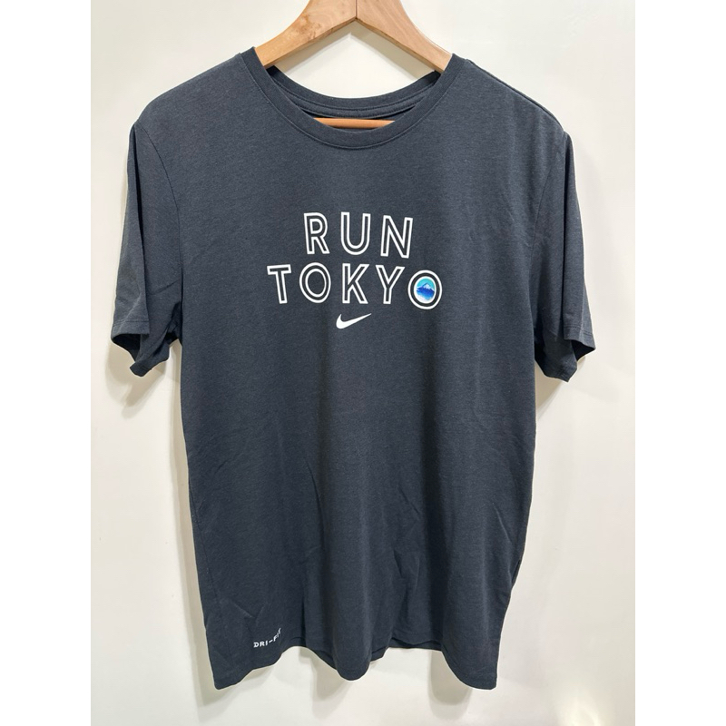 Nike Tokyo Run 東京限定 L號 T恤 快速排汗 DRI-FIT 慢跑 二手 | 蝦皮購物