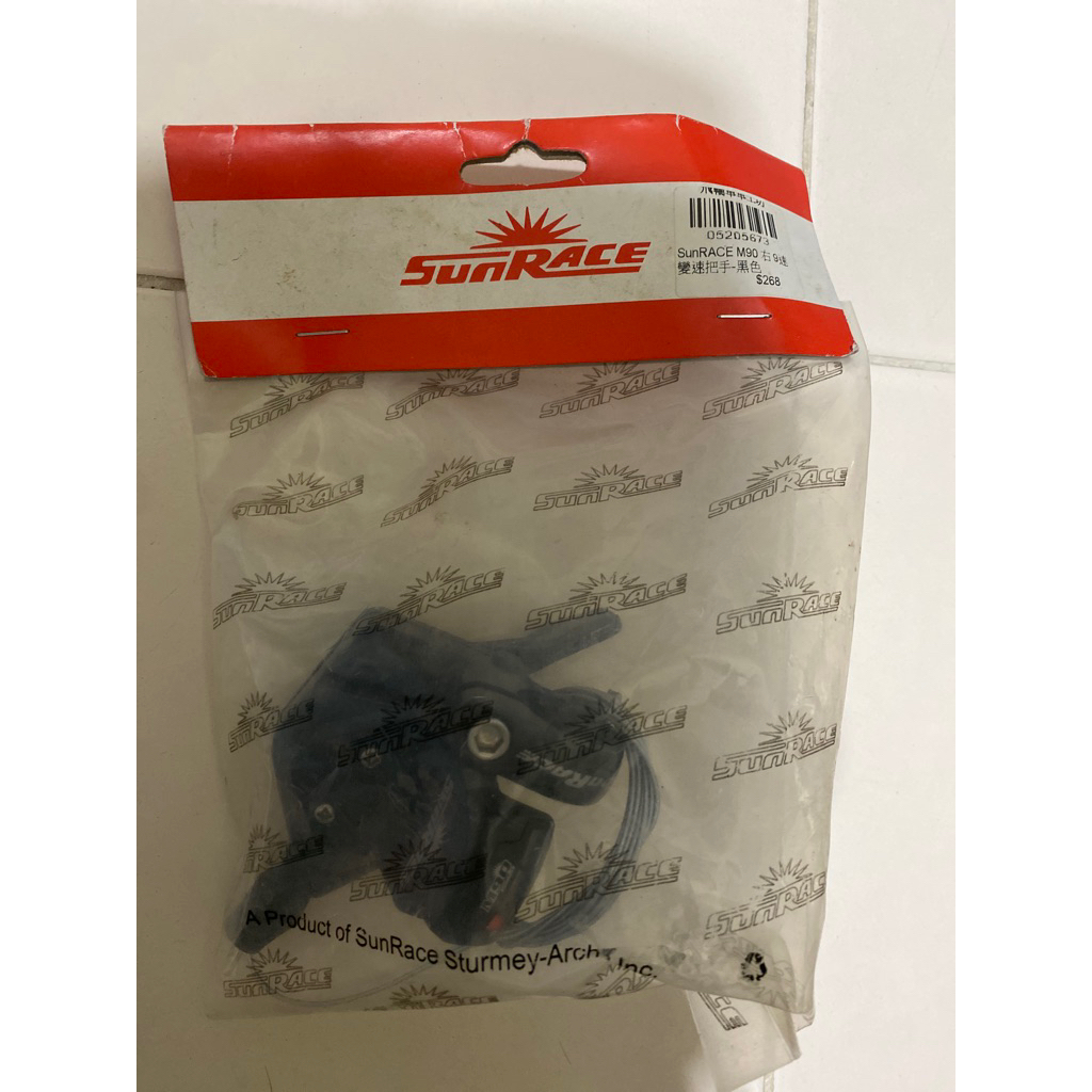 SunRace M90 右 9速 變速把手黑色 | 蝦皮購物