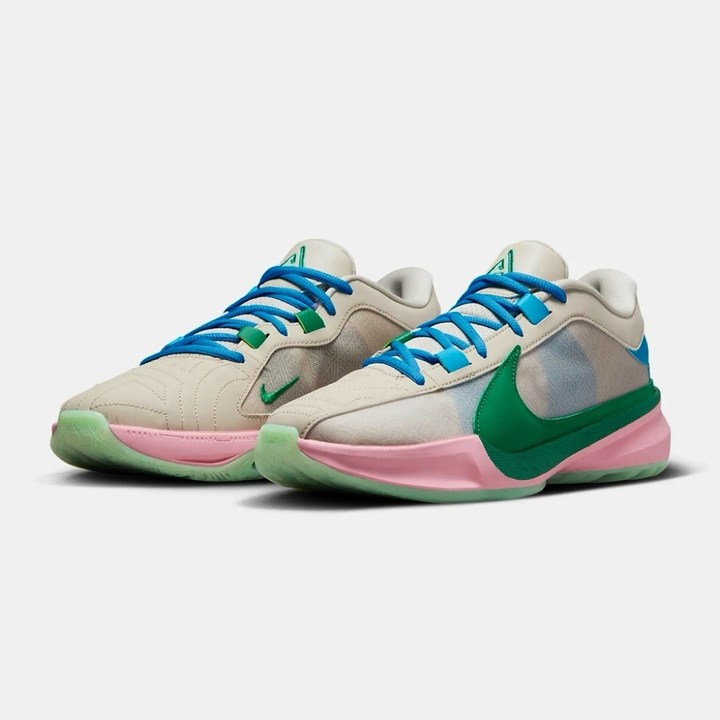 NIKE ZOOM FREAK 5 EP 男籃球鞋-白多色-DX4996100 | 蝦皮購物