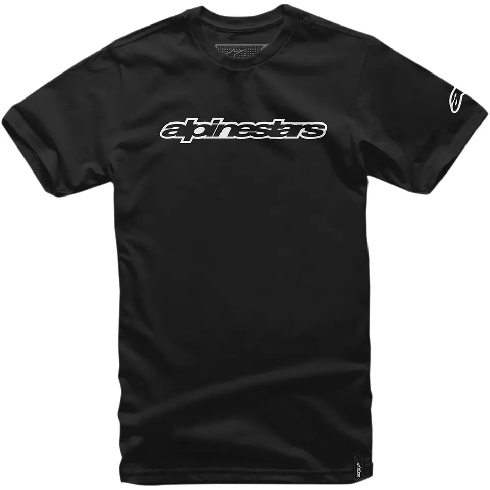 【德國Louis】ALPINESTARS WORDMARK TEE 摩托車騎士風格T恤 黑色 305921 | 蝦皮購物