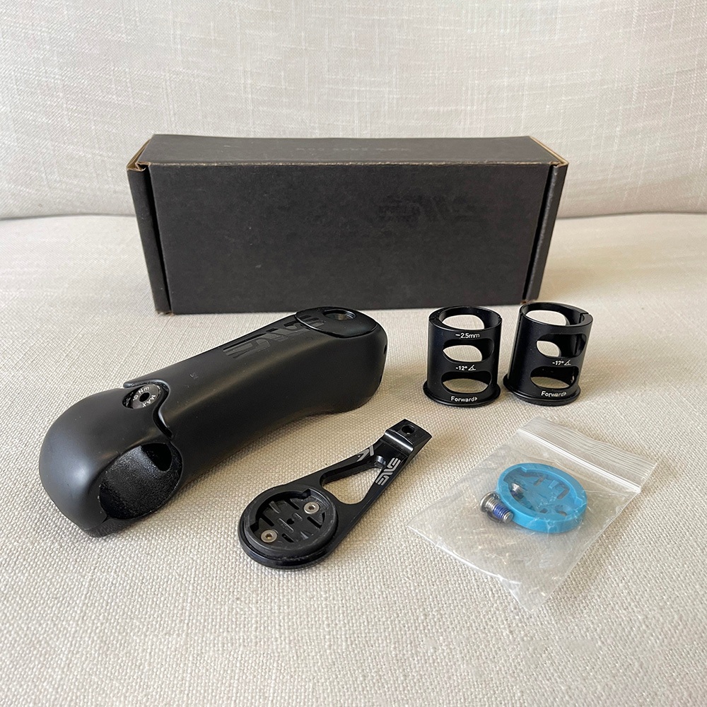 【怪獸市集】ENVE ROAD AERO STEM 碳纖龍頭 11CM 含碼表座 可多角度調整 Combo Mount | 蝦皮購物