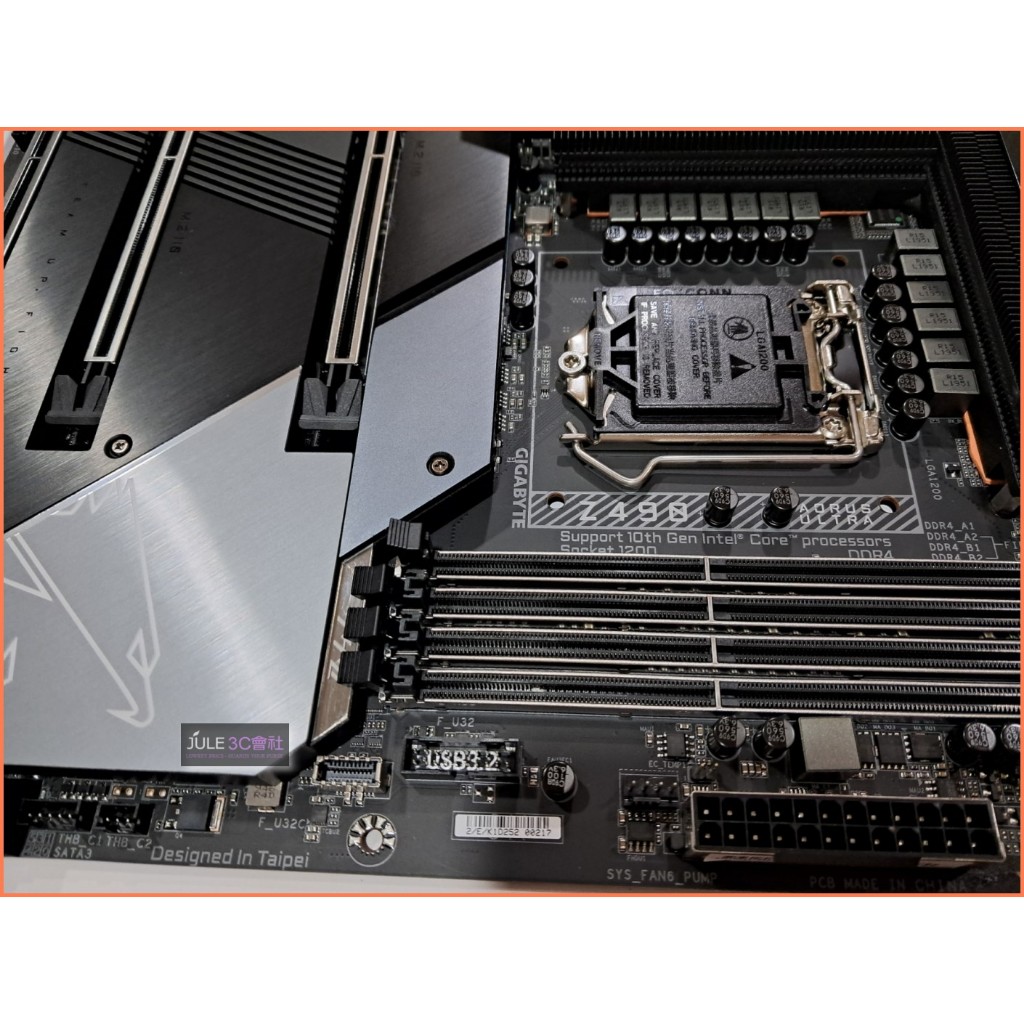 JULE 3C會社-技嘉 Z490 AORUS ULTRA Z490/十代/DDR4/龐克電競/ATX/1200 主機板 | 蝦皮購物