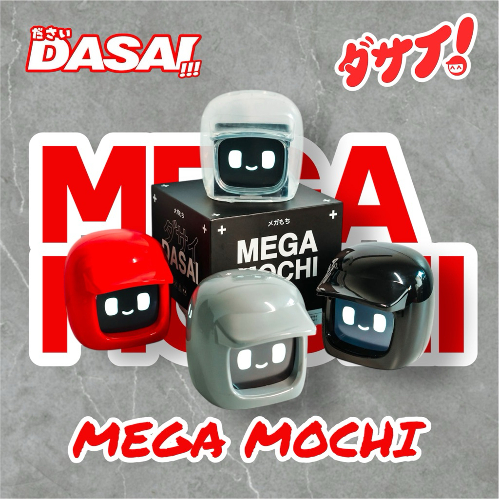 🇦🇺Dasai Mega Mochi最新 超大麻糬 10cm 4吋 超級麻糬 無線發聲桌上擺飾 互動電子寵物 潮流個性🔥 | 蝦皮購物