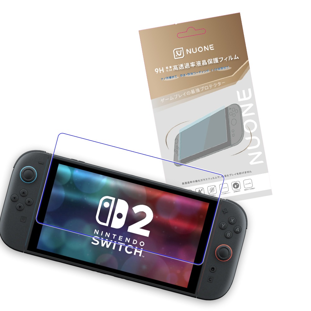 【現貨不用等】NS2 Switch2 NUONE 高品質鋼化玻璃貼 螢幕保護貼 保護貼 保貼 鋼化貼 玻璃貼 透明貼 | 蝦皮購物