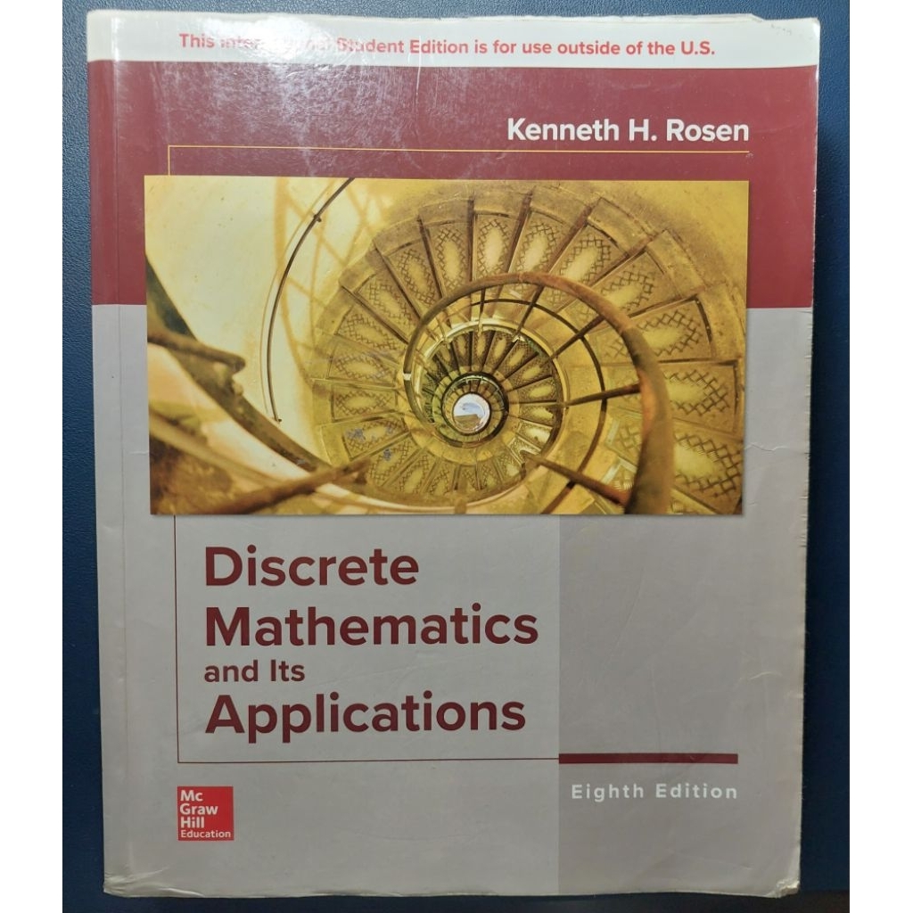 Discrete Mathematics and Its Applications. eight edition. | 蝦皮購物