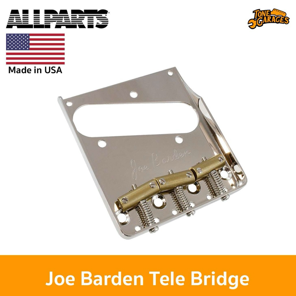 美國製allparts telecaster bridge帶八度音補償 改裝琴橋Joe Barden tele | 蝦皮購物