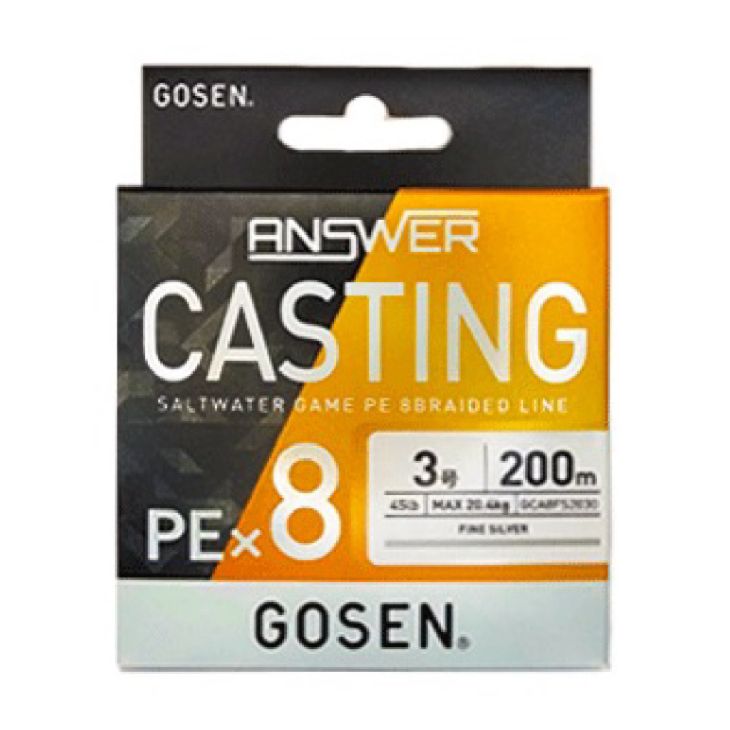 =佳樂釣具= GOSEN ANSWER CASTING PE×8 釣線 母線 PE線 | 蝦皮購物