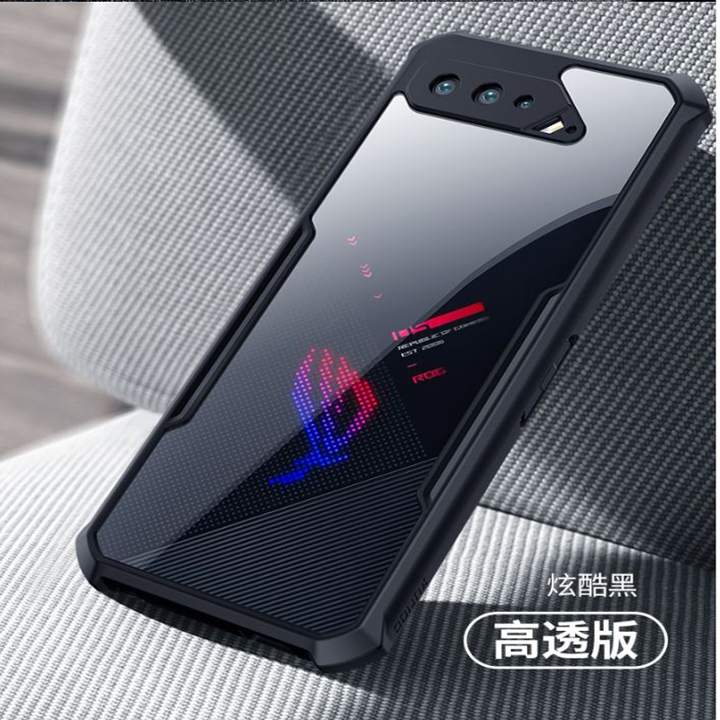 ASUS I005D ROG Phone 5 ROG5 ZS673KS《炫酷黑高透版 四角耐衝擊防撞防摔手機套保護殼背蓋 | 蝦皮購物
