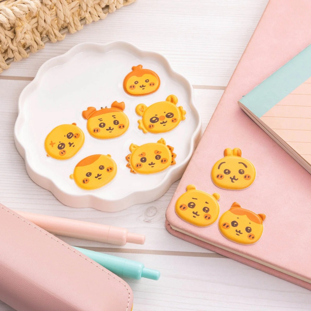 【現貨 正版】日本代購 吉伊卡哇 Chikawa Bakery 麵包系列 貼紙 立體泡泡貼紙 吉伊小八烏薩奇小桃師傅古本 | 蝦皮購物