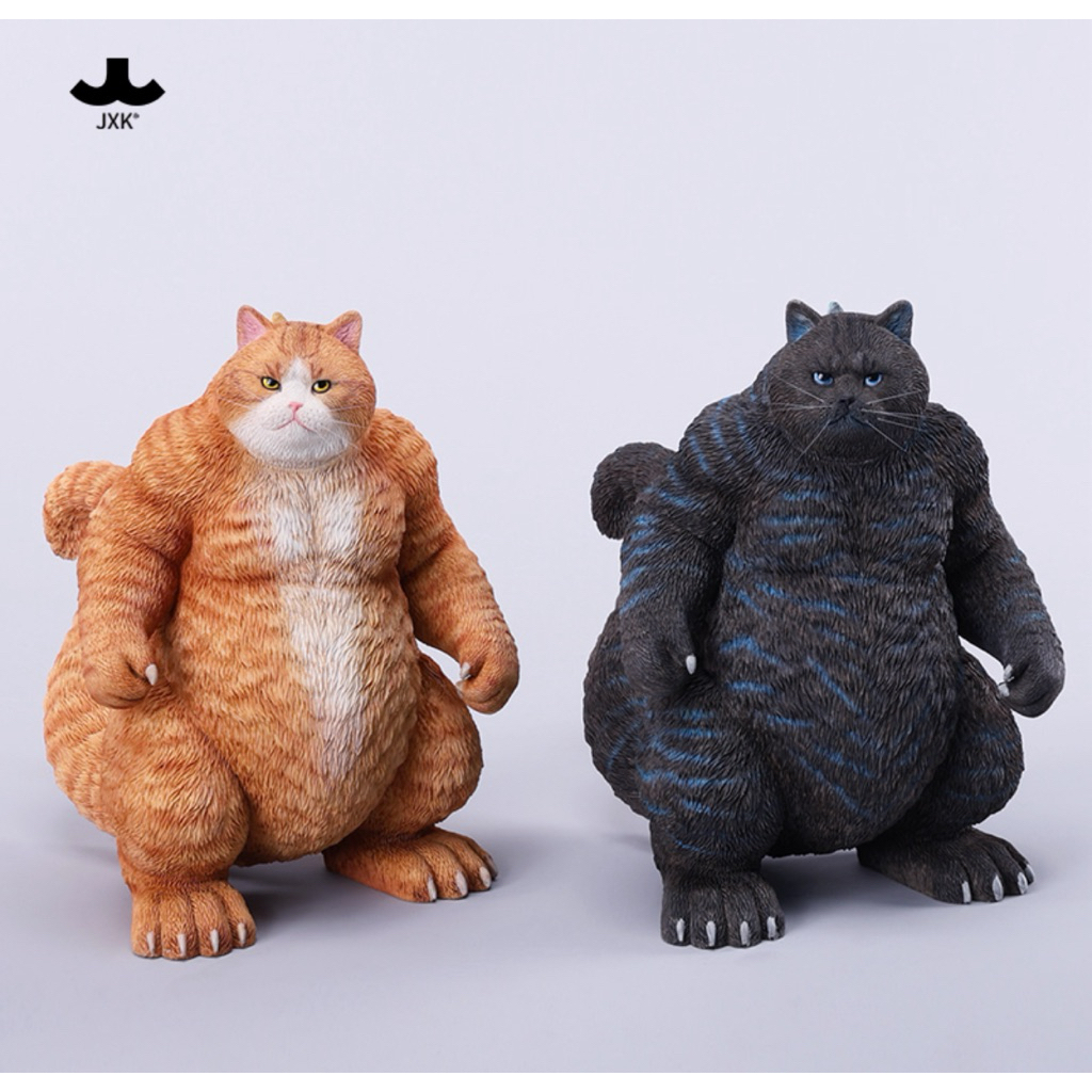 現貨販售 BID TOYS JXK 哥斯喵2.0 Meowzilla 橘貓＆黑貓＆場景地台 分別販售 | 蝦皮購物