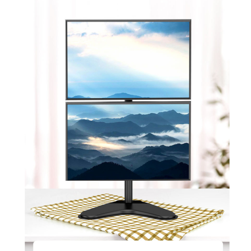 瑞米同款 Raymii LS27 電腦雙螢幕支架底座 直立式雙螢幕支架底座 螢幕架 電腦螢幕支架 增高 | 蝦皮購物