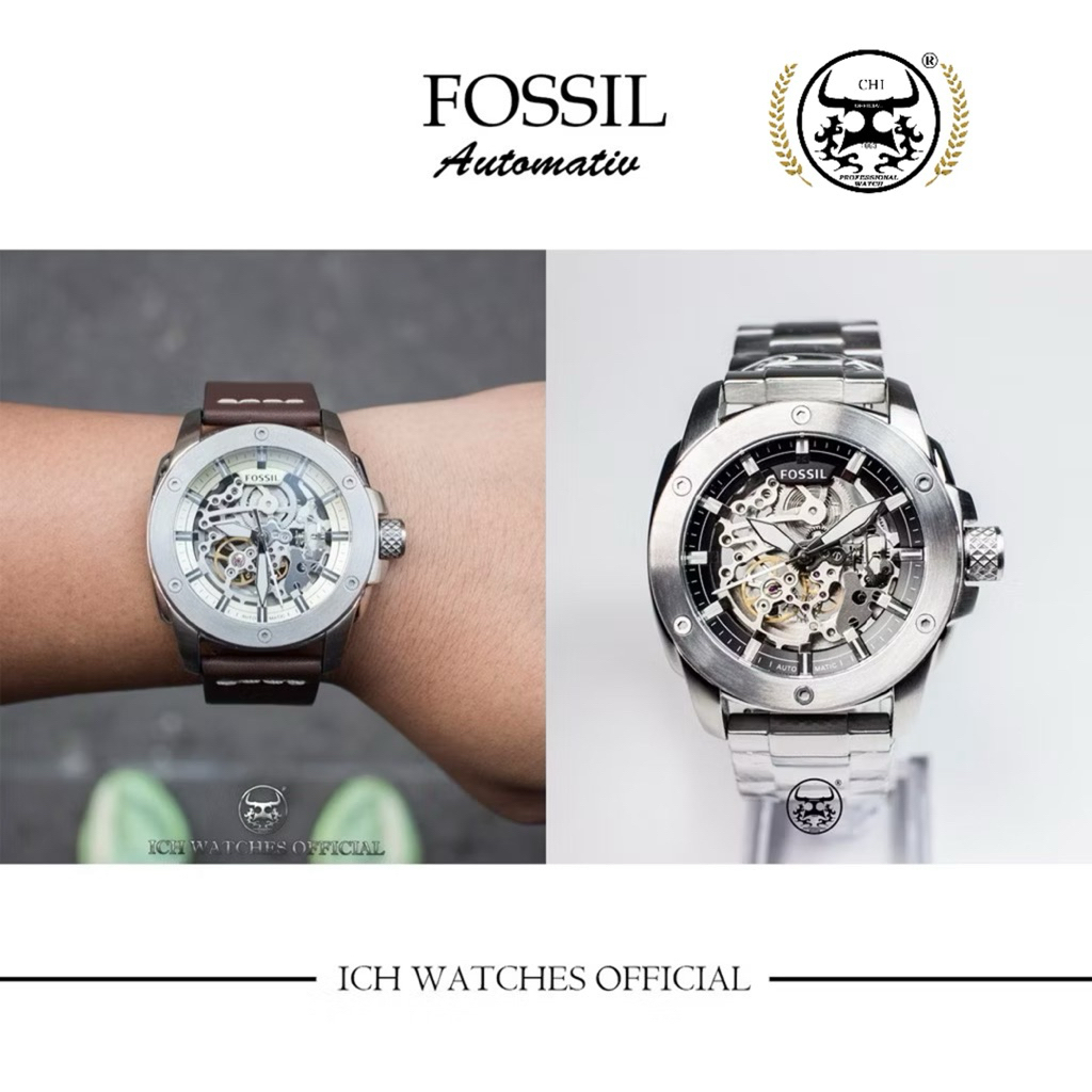 (實體門市)美國FOSSIL Modern Machine機械錶-生日禮物情人節父親節禮物手錶me3081me3082 | 蝦皮購物