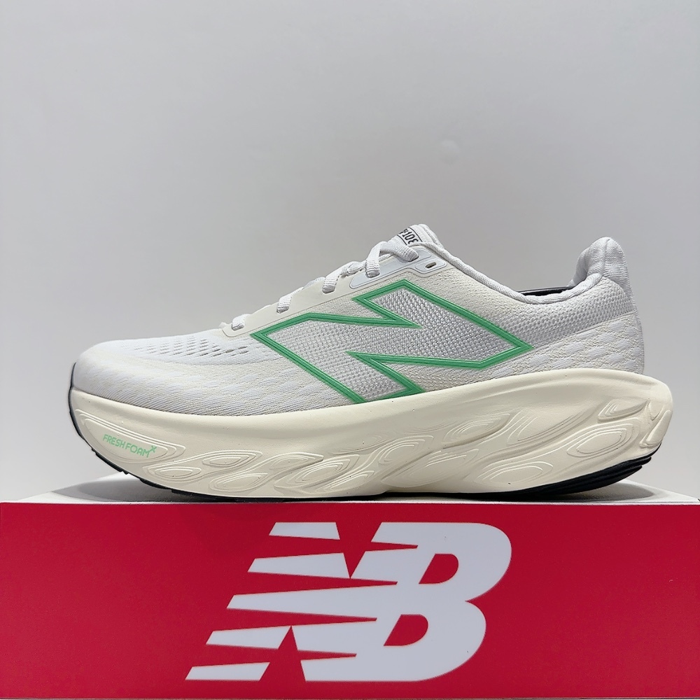 New Balance Fresh Foam 1080 V14 男生 灰白 2E楦 厚底 回彈 慢跑鞋 M108014E | 蝦皮購物