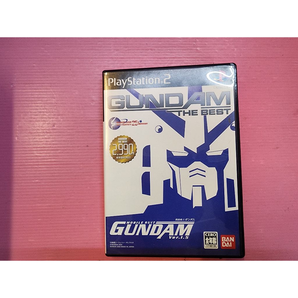 機 出清價! 稀有 網路最便宜 SONY PS2 2手原廠遊戲片 機動戰士鋼彈 Ver.1.5 陸上篇 加強版 | 蝦皮購物